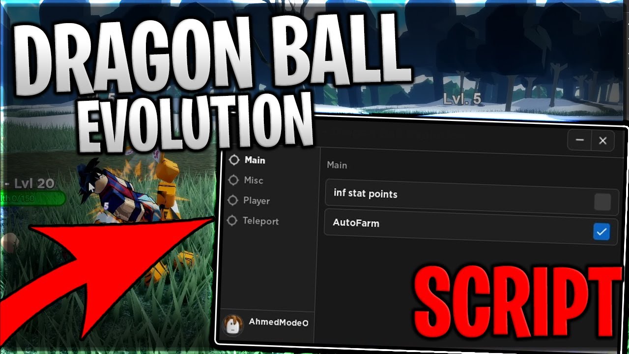 [inf Evo] Dragon Ball Evolution [alpha] Script Hack Auto Farm Max