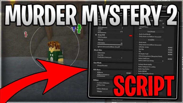 Murder Mystery 2 Script Hack Auto Farm Beach Balls, Kill Aura And God ...